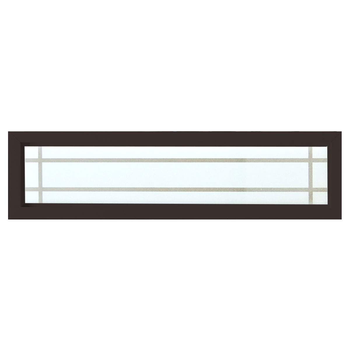 47 1/2"W x 11 1/2"H Prairie Home Designer Collection Fixed Window w ...
