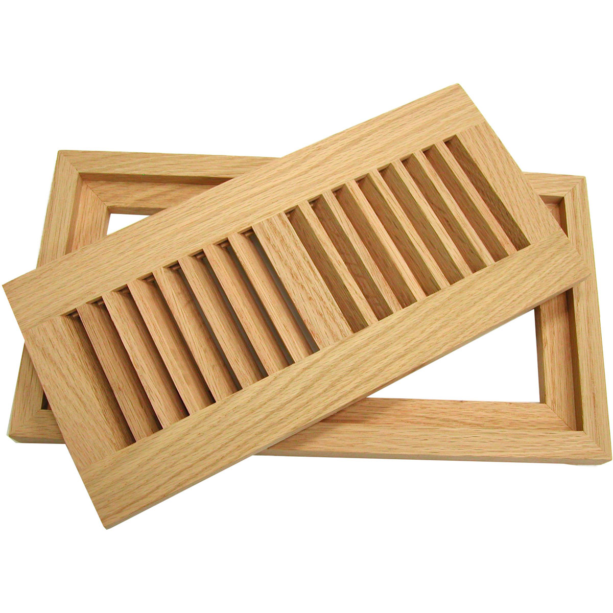 Vertical Slot Flush Mount Register For 8"H x 10"W Duct (10 3/4"H x 12 7 ...