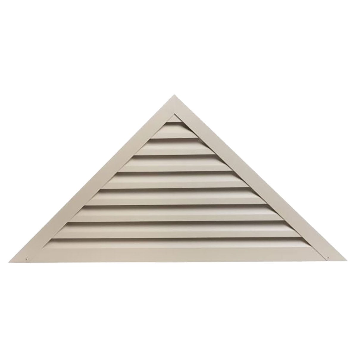Triangle Aluminum Clad Gable Vent Louver - HomeOver.com