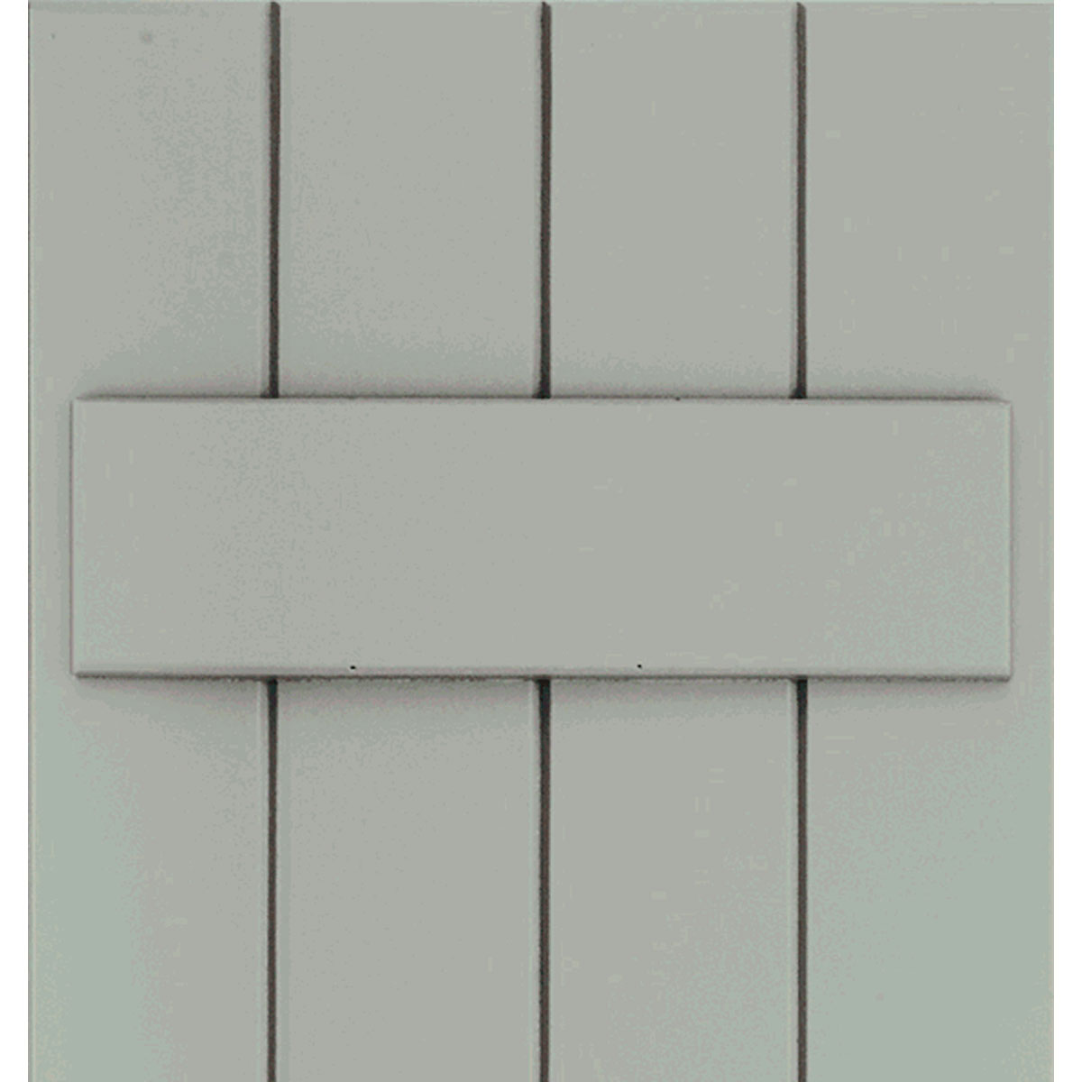 12"W x 12"H Atlantic Classic Solid Core Composite Board-n-Batten Style ...